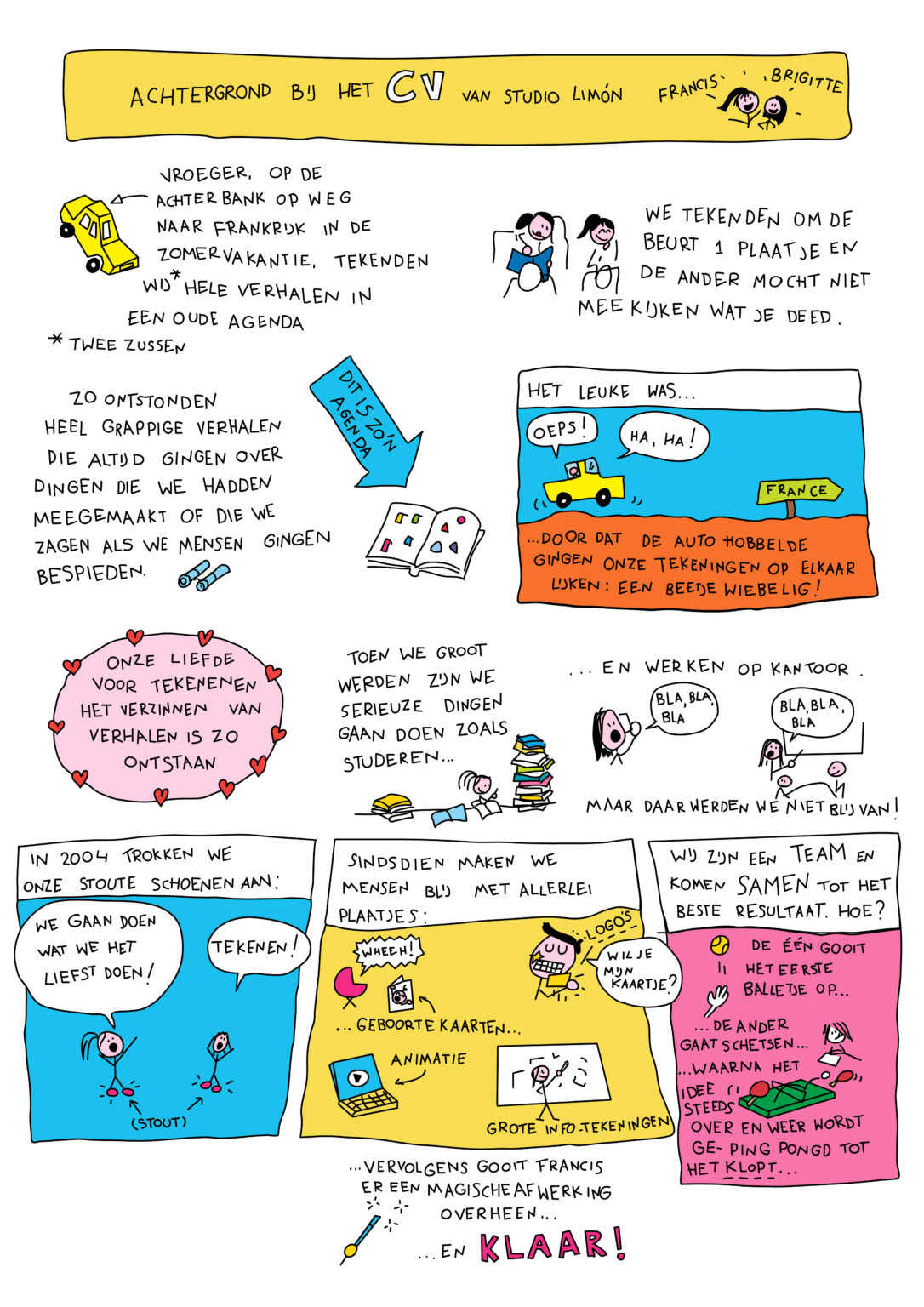 OVER ONS - Studio Limón illustraties